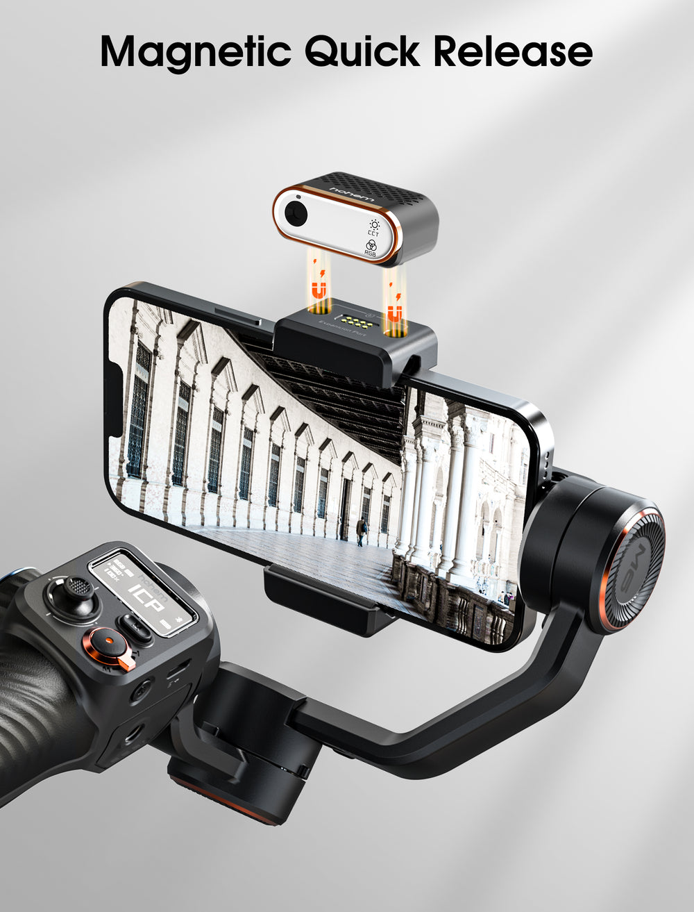 Hohem M6 AI Gimbal – Smart AI Tracking Camera Stabilizer