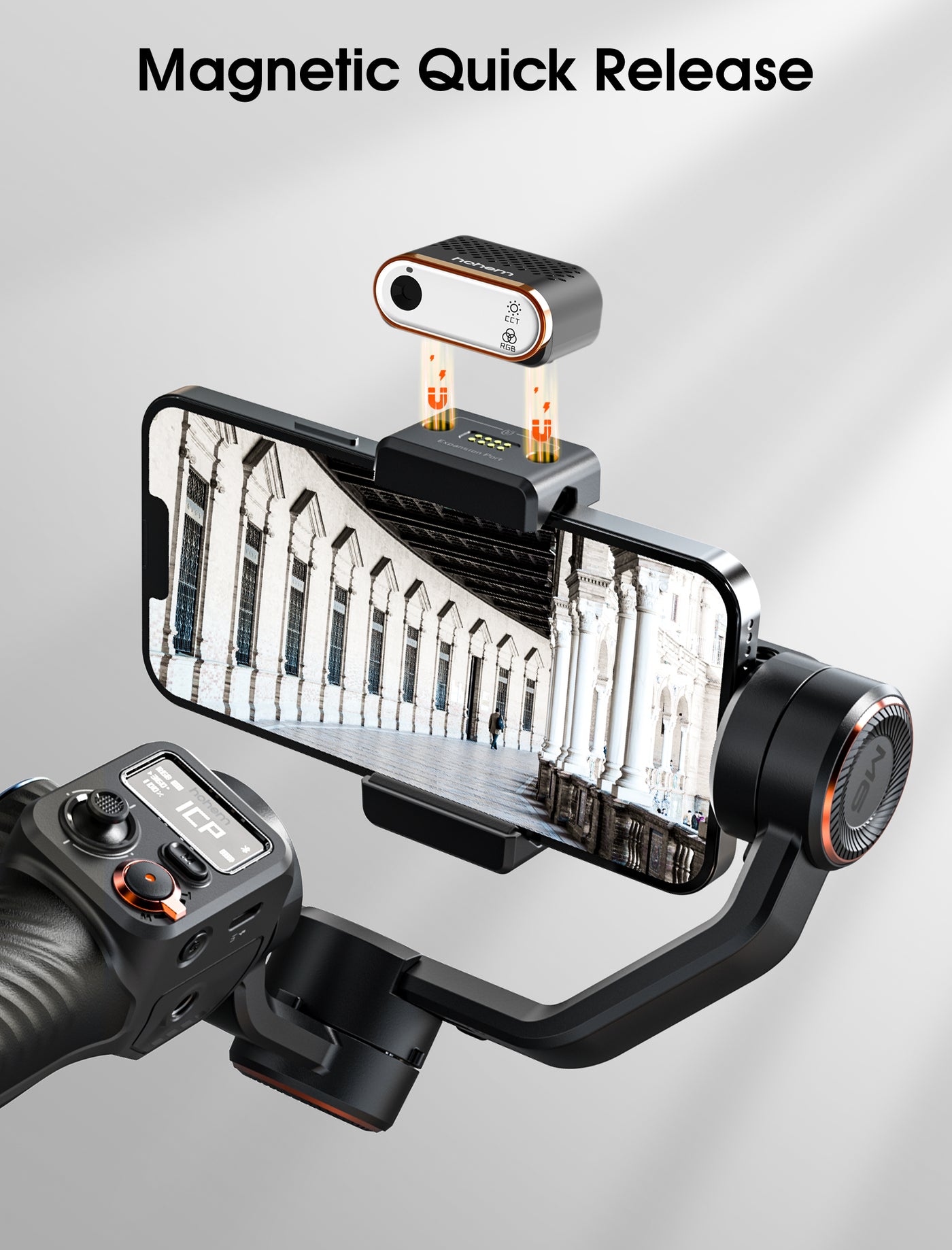 Hohem M6 AI Gimbal – Smart AI Tracking Camera Stabilizer