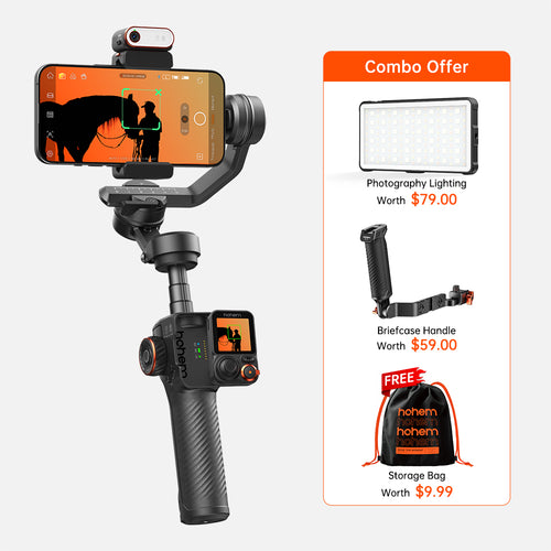 Hohem iSteady M7 | Perfect for Large and Heavy Phones