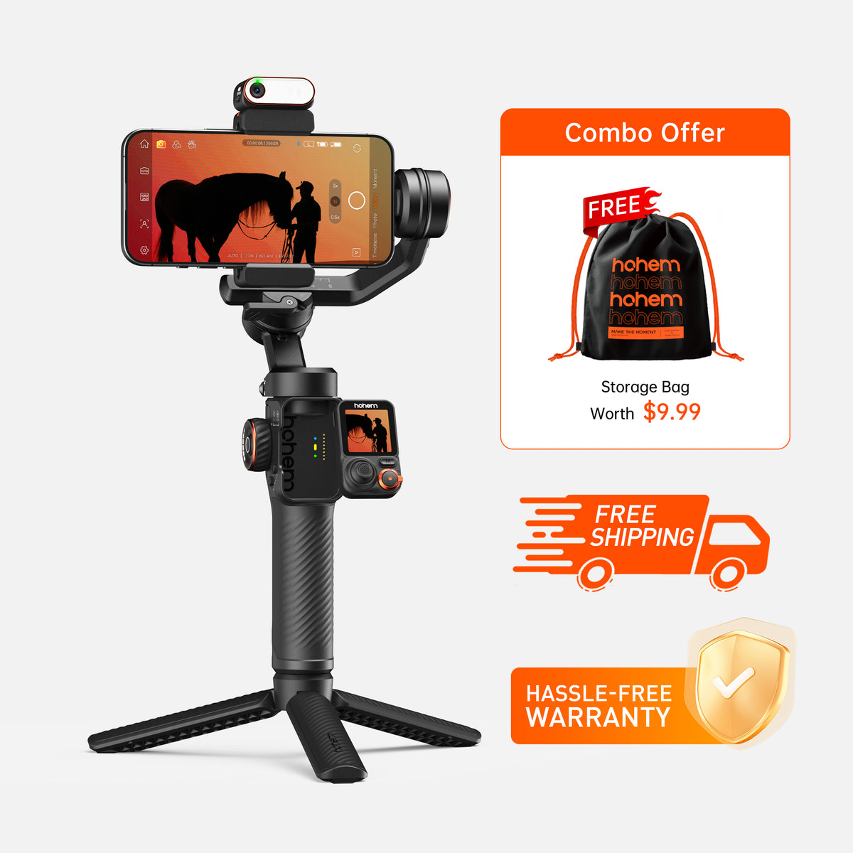 Hohem iSteady M7 – AI-Powered Gimbal for Phone