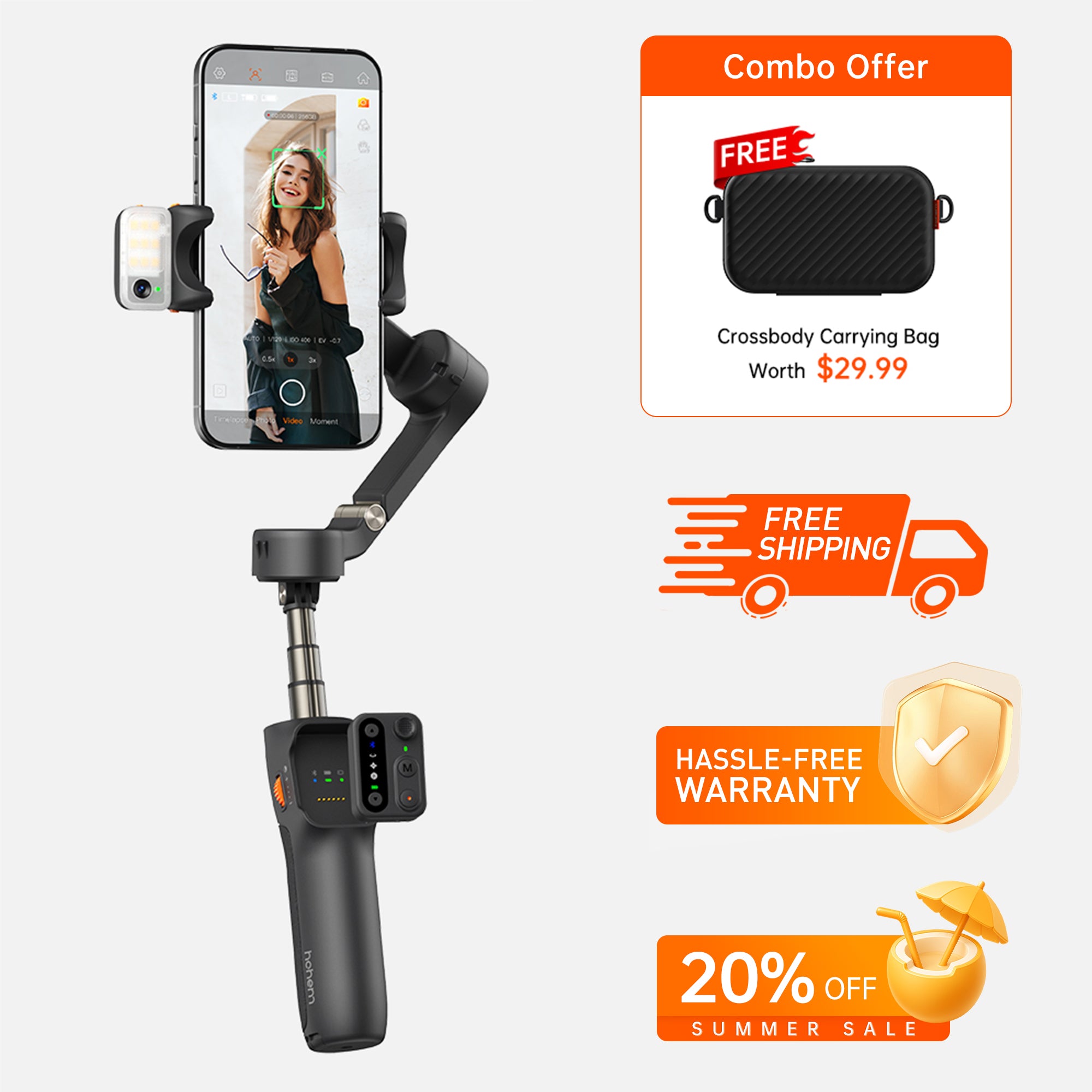 Hohem iSteady V3 Foldable Gimbal Stabilizer