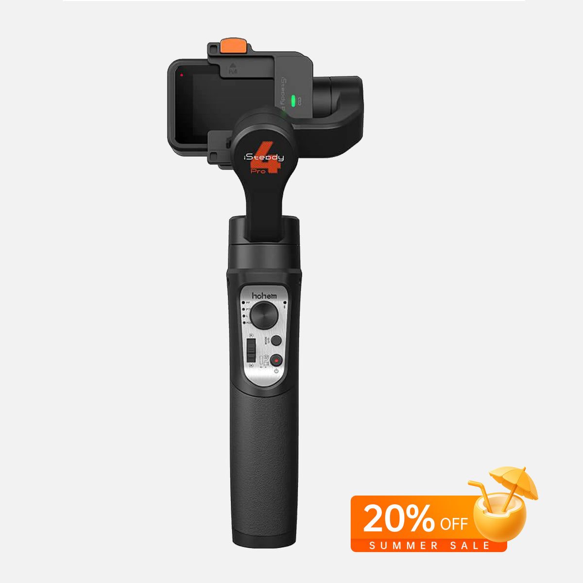 3-Axis Gimbal Stabilizer for Gopro Action Camera: iSteady Pro4