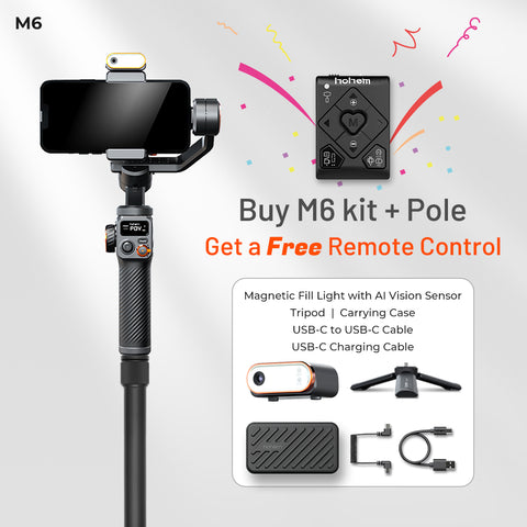 Hohem iSteady M6 Kit with AI Magnetic Tracking Part