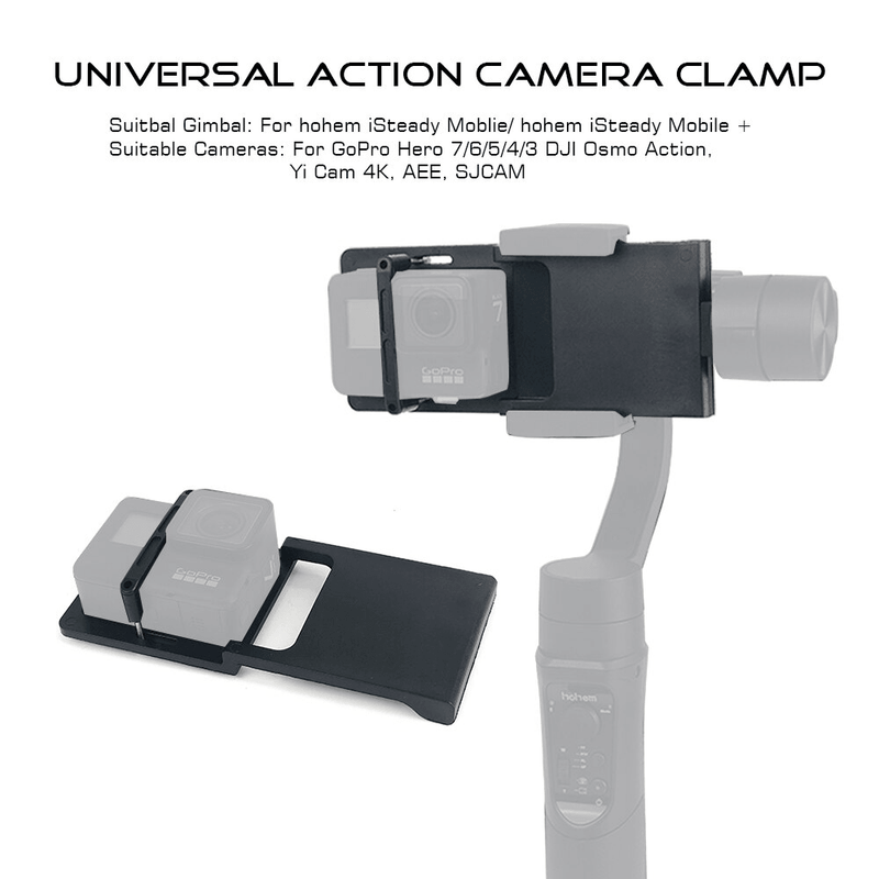 Mount plate adapter for Hohem iSteady Mobile Plus gimbal